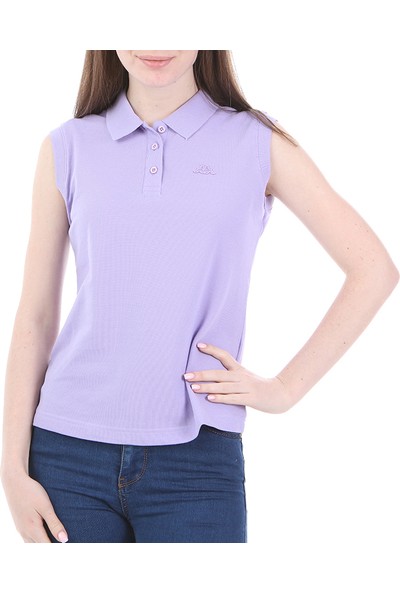 Rdk Kadın Kolsu Polo T-Shirt Wws Lila Rdk Kadın Kolsu Polo T-Shirt Wws Lila