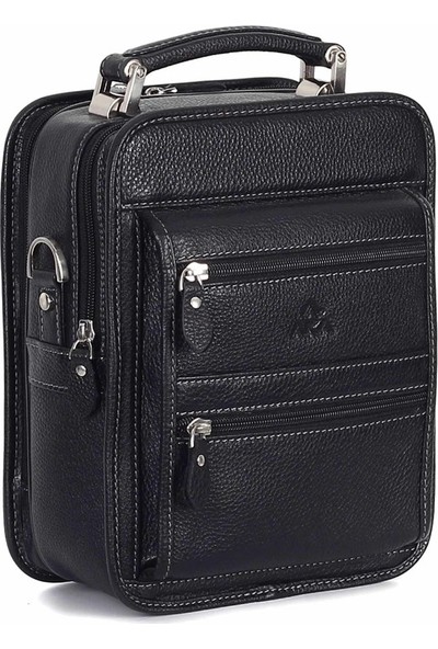 Aka Deri Floter Siyah - Deri Portföy Çantası 307 Aka Deri Floter Siyah - Deri Portföy Çantası 307