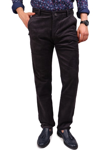Daniel Voi Kadife Antrasit Erkek Regular Fit Pantolon 31 Daniel Voi Kadife Antrasit Erkek Regular Fit Pantolon 31