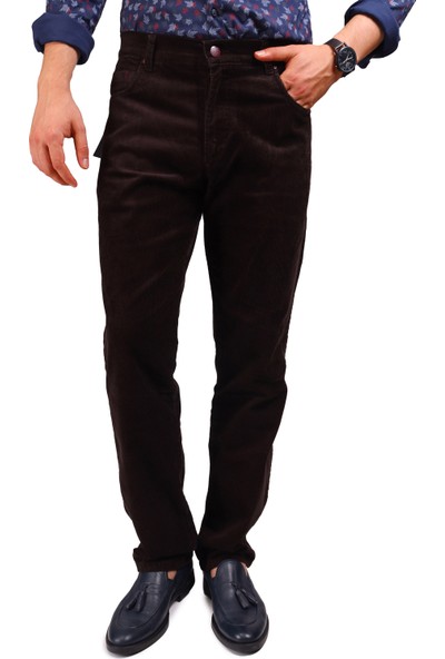 Daniel Voi Kadife Kahverengi Erkek Regular Fit Pantolon 38 Daniel Voi Kadife Kahverengi Erkek Regular Fit Pantolon 38