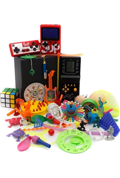 Nostaljik Lezzetler Özel Oyuncak Kutusu Siyah Tetris ve Nostaljik Atari Nostaljik Lezzetler Özel Oyuncak Kutusu Siyah Tetris ve Nostaljik Atari