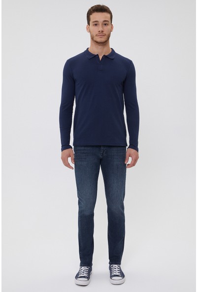 Lee Cooper Wesley Erkek Polo Yaka Sweatshirt Lee Cooper Wesley Erkek Polo Yaka Sweatshirt