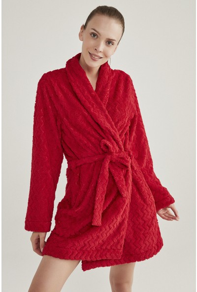 Penti Soft Red Sabahlık Penti Soft Red Sabahlık