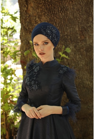 My Dreams Collection Sevil Abiye Lacivert