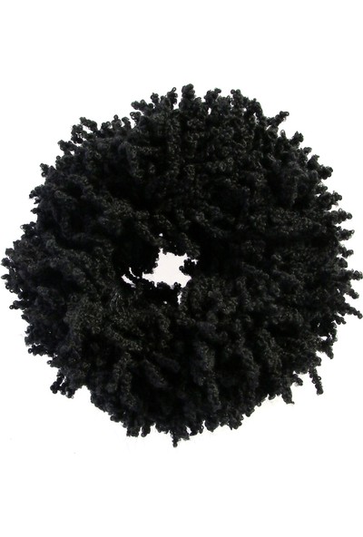 Mervin Şal Topuz Tokası Siyah