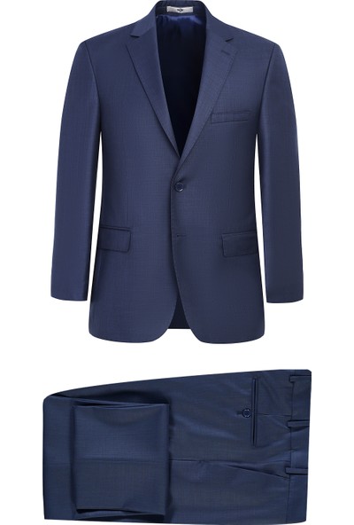 Kiğılı Erkek Klasik Desenli Takım Elbise