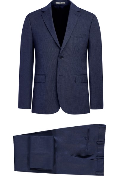 Kiğılı Erkek Klasik Desenli Takım Elbise