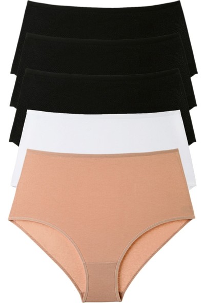 Nicoletta Renkli Kadın Külot 5'Li Paket