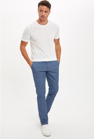 DeFacto Regular Fit Normal Bel Pamuklu Pantolon N6542AZ20SM