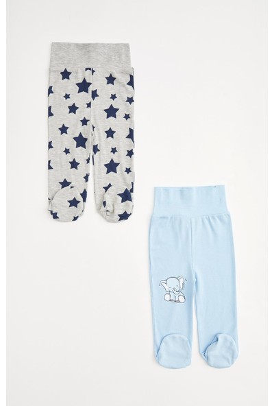 DeFacto Erkek Bebek Patikli 2'li Alt S4175A220AU