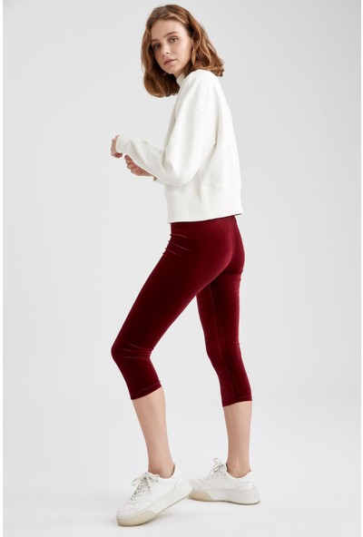 DeFacto Kadife Regular Fit Tayt T3163AZ20WN