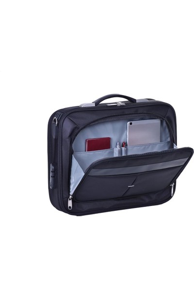 Lüx Kasalı Siyah Evrak, Laptop, Notebook Çantası
