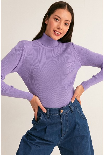 Fullamoda Balıkçı Yaka Triko Kazak