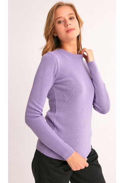 Fullamoda Bisiklet Yaka Triko Kazak Fullamoda Bisiklet Yaka Triko Kazak