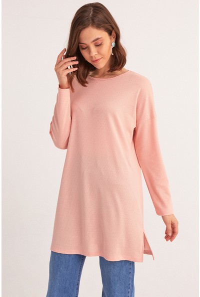 Fullamoda Bisiklet Yaka Tunik