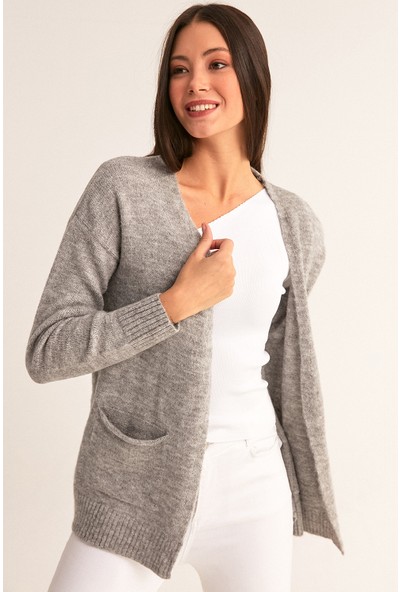 Fullamoda Cepli Triko Hırka