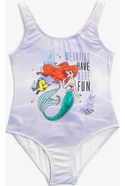 Koton Kids Disney Lisansli The Little Mermaid Ariel Baskılı Mayo Koton Kids Disney Lisansli The Little Mermaid Ariel Baskılı Mayo
