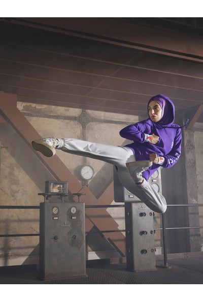 Koton Pamuklu Kapüşonlu Yazılı Baskılı Sweatshirt