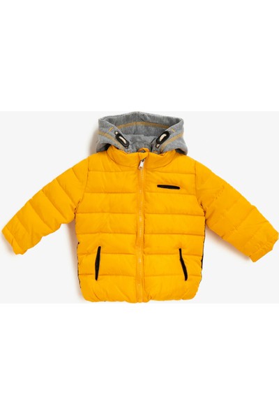 Koton Kapüşonlu Fermuarlı Şişme Mont