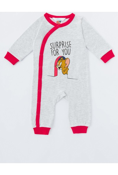 Penti Açık Gri Melanj Unisex Tom&jerry Uyku Tulumu