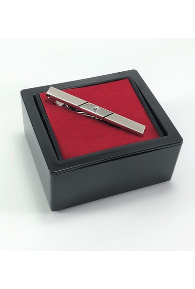 Pierroni Kravat İğnesi Taşlı Model Kutulu