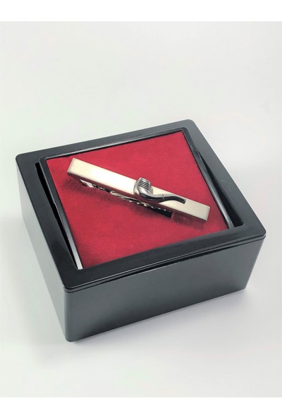 Pierroni Pipo Model Kutulu Kravat İğnesi