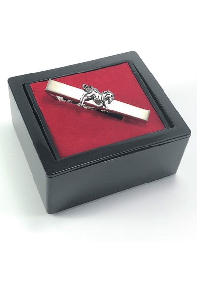 Pierroni At Model Kutulu Kravat İğnesi