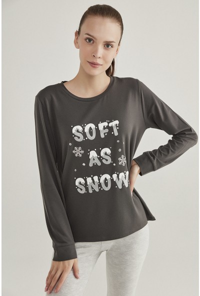 Penti Hot Tech Soft Snow Sweatshirt Penti Hot Tech Soft Snow Sweatshirt