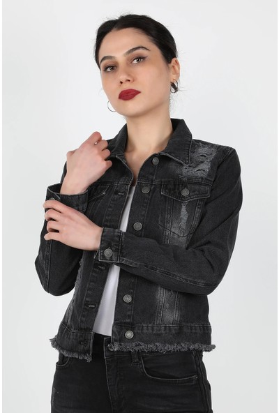 Balins Kot Ceket Yıpratmalı