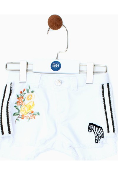 B&G Store Kız Bebek Jean Şort 19Ss0Bg2117