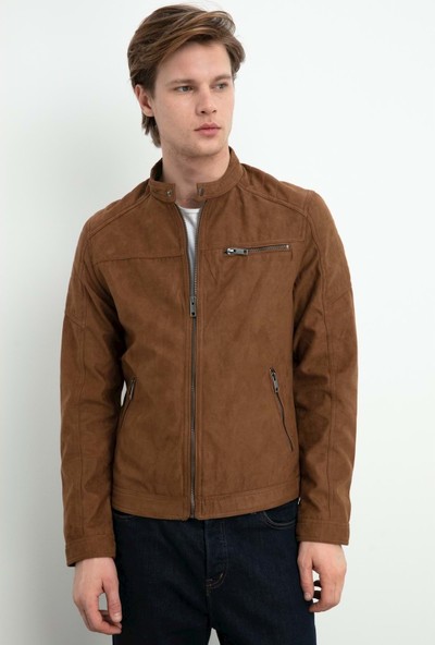 Jack & Jones Erkek Cognac Mont Jack & Jones Erkek Cognac Mont