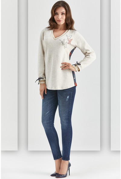 Guıtar Kadın 20793 Bej Tunik