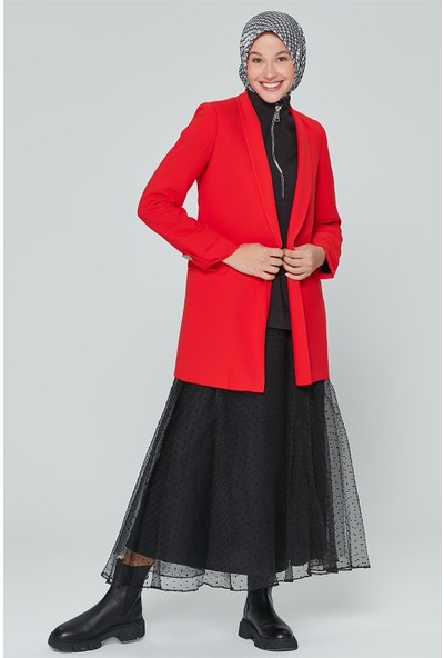 Armine Ceket 20Ka5403 Nar Çiçeği