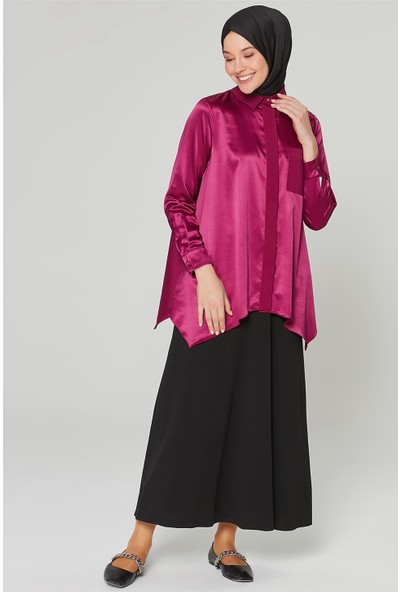 Armine Gömlek 20Ka3925 Erguvan