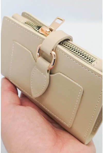 Kadın Cüzdan Açık Vizon Bayan Cüzdan