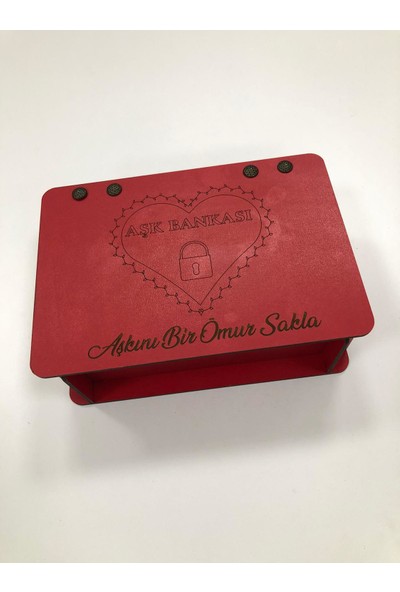 Bizim Süs Evi Aşk Bankası Seti Sevgiliye En Güzel Hediye