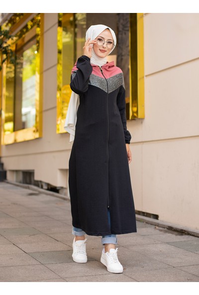 Tofisa Kadın Garnili Kap - Siyah Gül Kurusu - Tofisa