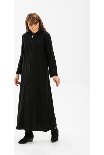 Eliş Şile Bezi Berna Pazen Ferace Siyah