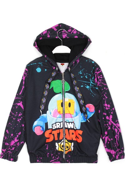 Brawl Stars Sprout Baskılı Erkek Çocuk Ceket 4 - 8 Yaş Aralığı Brawl Stars Sprout Baskılı Erkek Çocuk Ceket 4 - 8 Yaş Aralığı