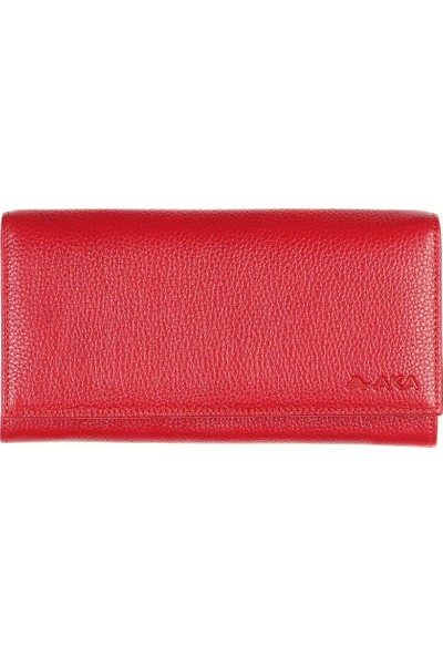 Aka Deri Kadın Cüzdanı (443-8)