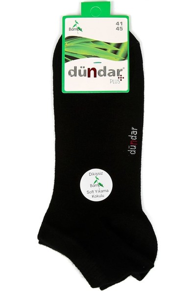 Dündar 12 Adet Erkek Bambu Parfümlü Patik Çorap