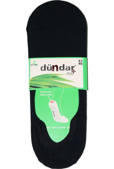 Dündar 12 Adet Erkek Bambu Silikonlu Dikişsiz Babet Çorap Dündar 12 Adet Erkek Bambu Silikonlu Dikişsiz Babet Çorap