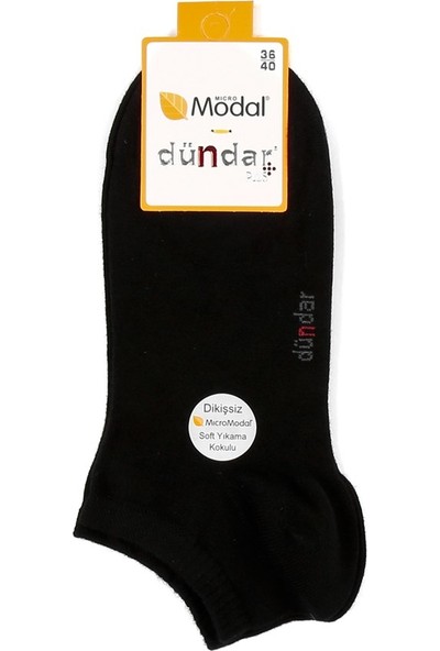 Dündar 12 Adet Plus Modal Kadın Patik Çorap