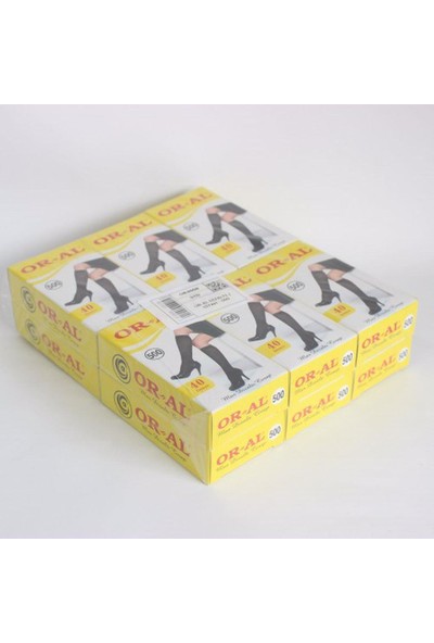 Oral 12 Adet Or-Al 40 Den Mus Dizaltı Çorap