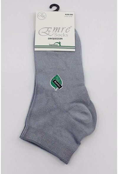 Emre 12 Çift Bambu Kısa Patik Erkek Çorap Emre