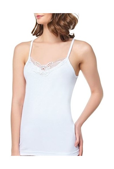 Seher Yıldızı 6'Lı Seher Bayan Ip Askili V Yaka Ince Bayan Atleti Seher Yıldızı 6'Lı Seher Bayan Ip Askili V Yaka Ince Bayan Atleti