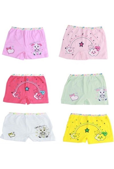 Tutku Tutku Kız Çocuk Boxer 3 Adet