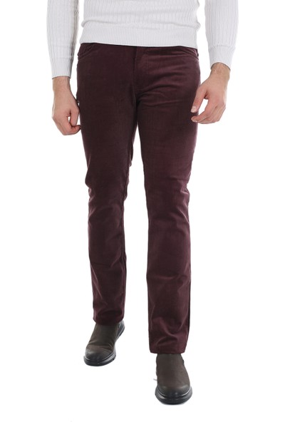 Diandor Erkek Kadife Pantolon Mürdüm/damson 1823016 Diandor Erkek Kadife Pantolon Mürdüm/damson 1823016