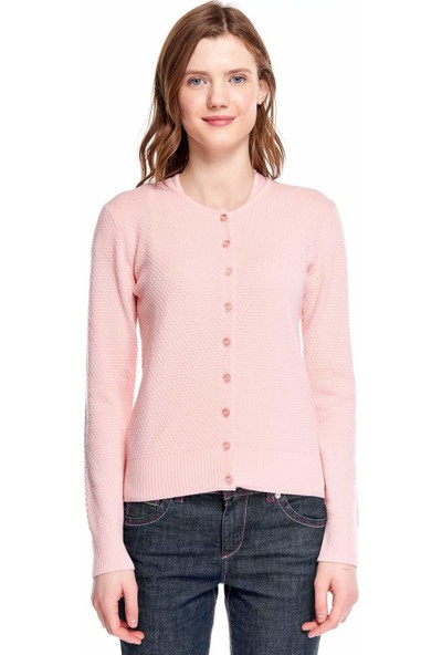 United Colors Of Benetton Kadın Kaşmir Karışımlı Dokulu Hırka