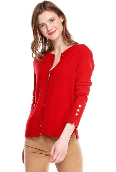 United Colors Of Benetton Kadın Kaşmir Karışımlı Hırka